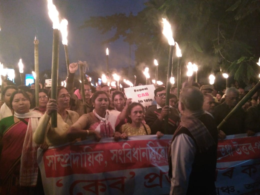 ASSAM: Angry Protests against CAB | Peoples Democracy
